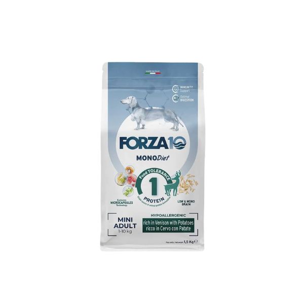 FORZA 10 MONO MINI ADULT DIVLJAČ I KROMPIR 1.5kg
FORZA 10 MONO MINI ADULT DIVLJAČ I KROMPIR 1.5kg