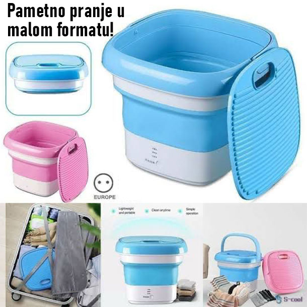 Prenosiva, sklopiva veš mašina - Washing Machine