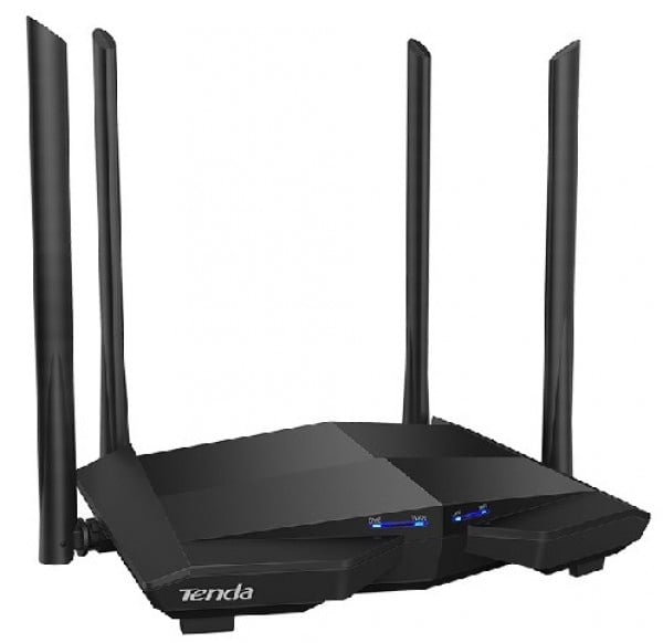 Tenda AC10 V4.0 AC1200 wireless dual band ruter 2.4+5GHz, 1W/3L, Gbit 1Ghz cpu 128mb, 4x6dBi