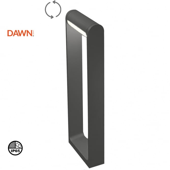 DAWN LED SVETILJKA 0230-600 STUBNA 12W 3000K IP65 SIVA