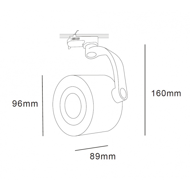SINSKI REFLEKTOR LM1017 1XGU10 BELI TROF