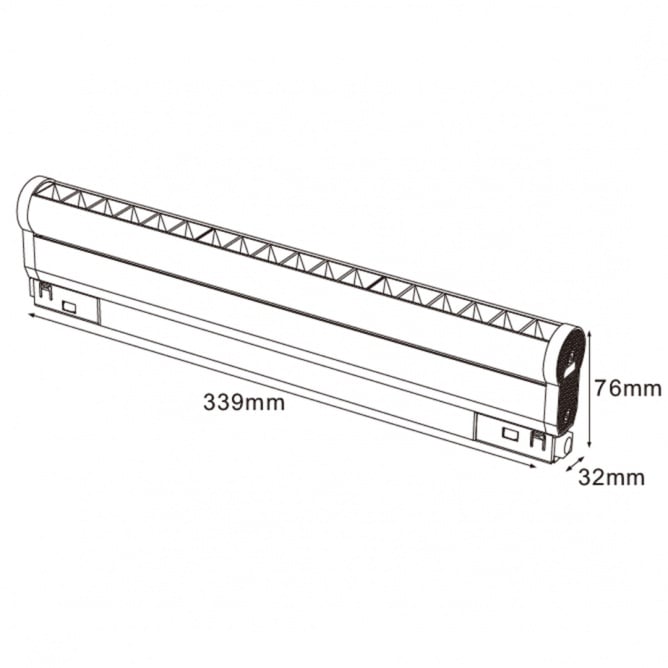 MAGNETIC SVETILJKA LED14-15W 3000K 30° 48V DC CRNA NEW