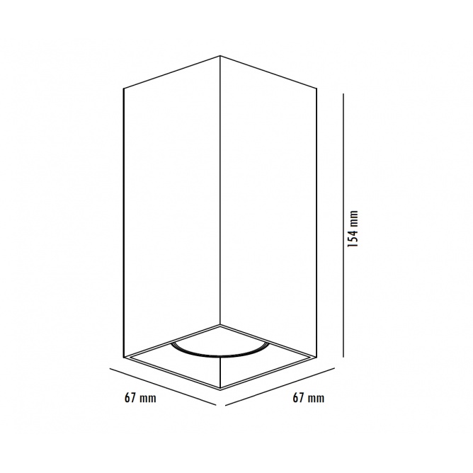 SVETILJKA JM-4085 ZIDNA 2*GU10 BELA IP20