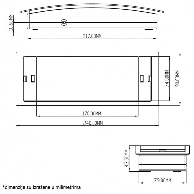PANIK SVETILJKA LE510 LED