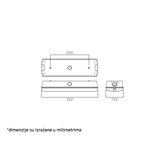 PANIK SVETILJKA LE508 LED