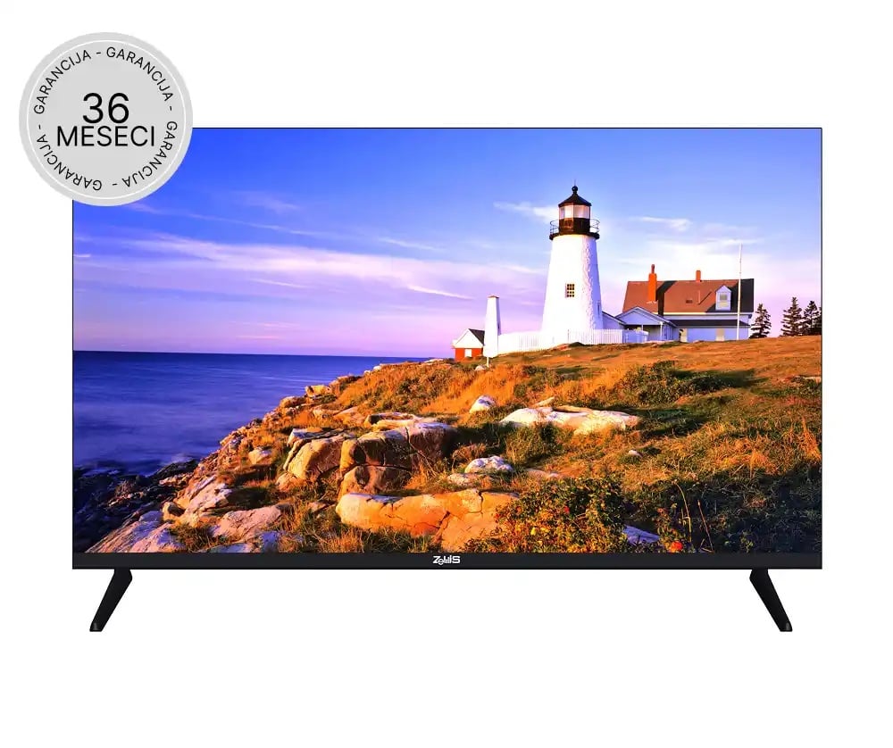 LED TV Zeus 40 ZE40FT2 1920x1080/FHD/DVB-T2/frameless