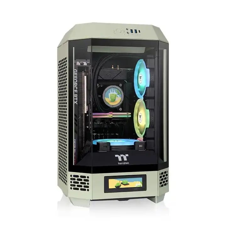 Kućište ThermalTake The Tower 250 Matcha green