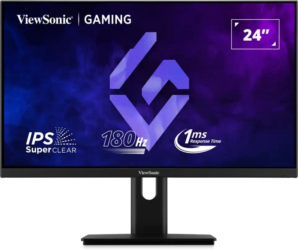 Monitor 24 Viewsonic XG24G1 1920x1080/ Full HD/IPS/180Hz/1ms/2xHDMI/DP/HDR10/Pivot
