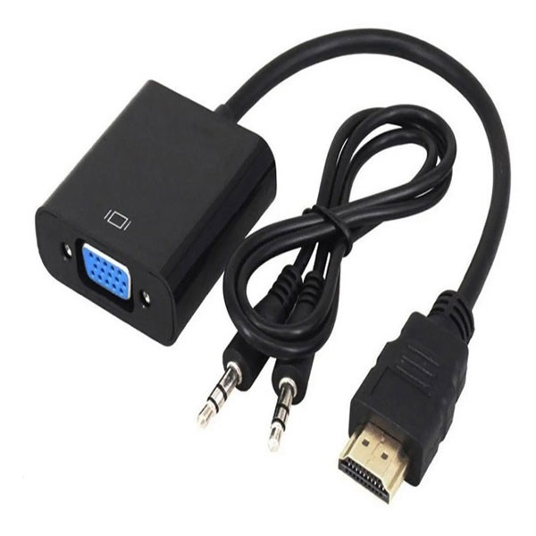 Adapter-konvertor HDMI na VGA (m/ž)+ audio