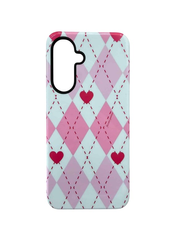 Maska Custom fit za Samsung A36 pink pattern