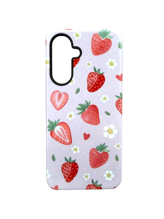 Maska Custom fit za Samsung A56 strawberry