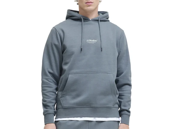Jack & Jones Muška dukserica Jjesoho Sweat Hood Noos 12278789-STORMYW