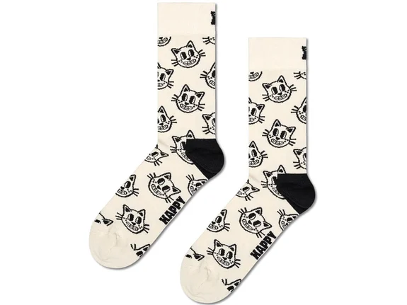 Happy Socks Unisex čarape Cat Sock CAT01-9100