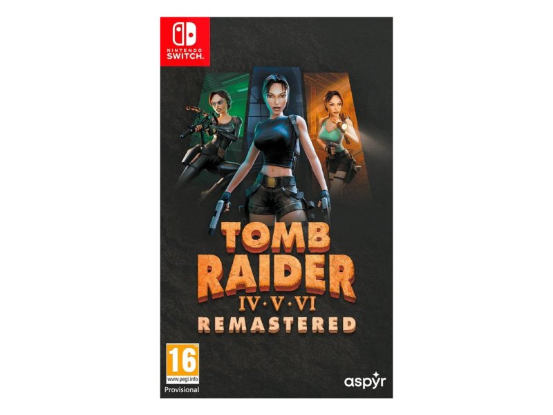 ASPYR SWITCH, TOMB RAIDER IV-VI REMASTERED STARRING LARA CROFT
