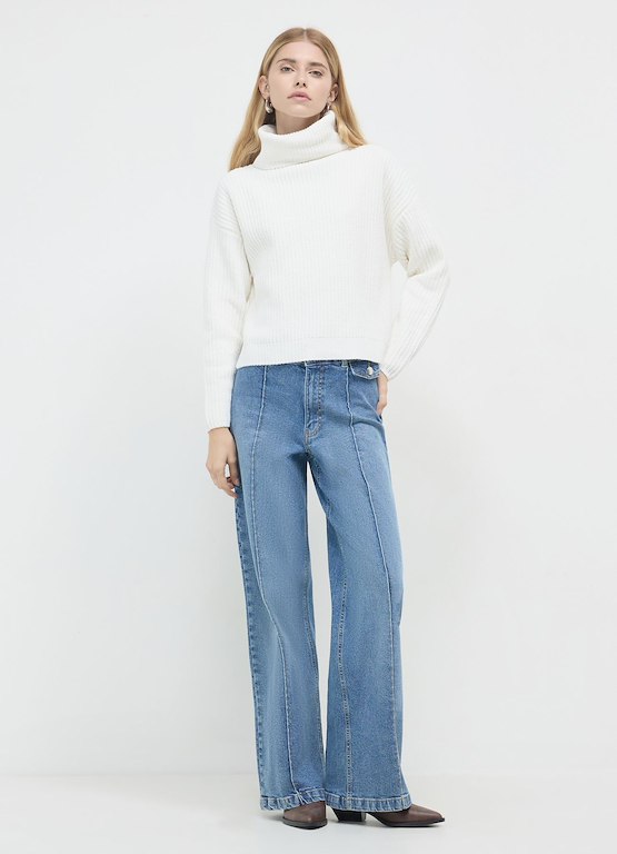CHENILLE TURTLENECK JUMPER BELA VUNA