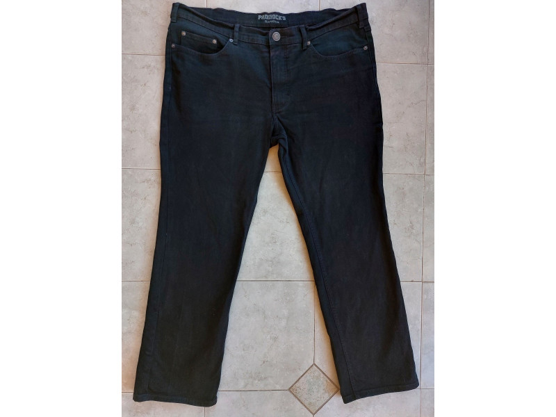 PADDOCKS RANGER JEANS odlicne crne farmerke XXL 44 32