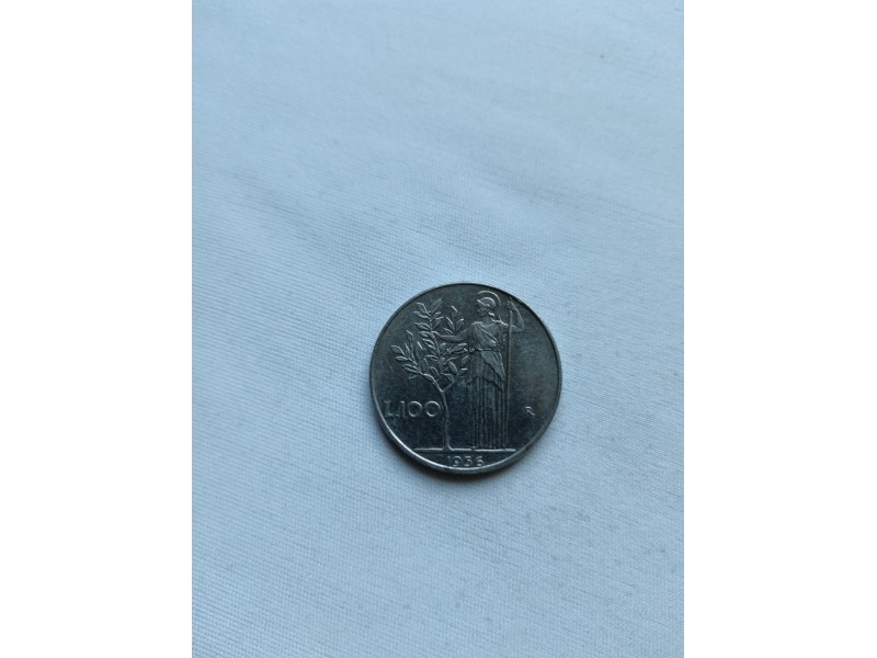 Италија 100 лира,1956 год.