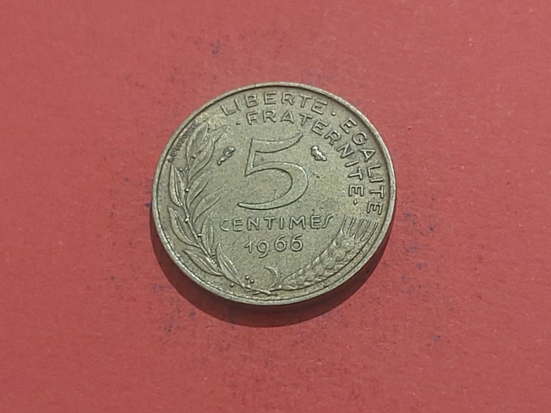 Francuska - 5 centimes 1966 god