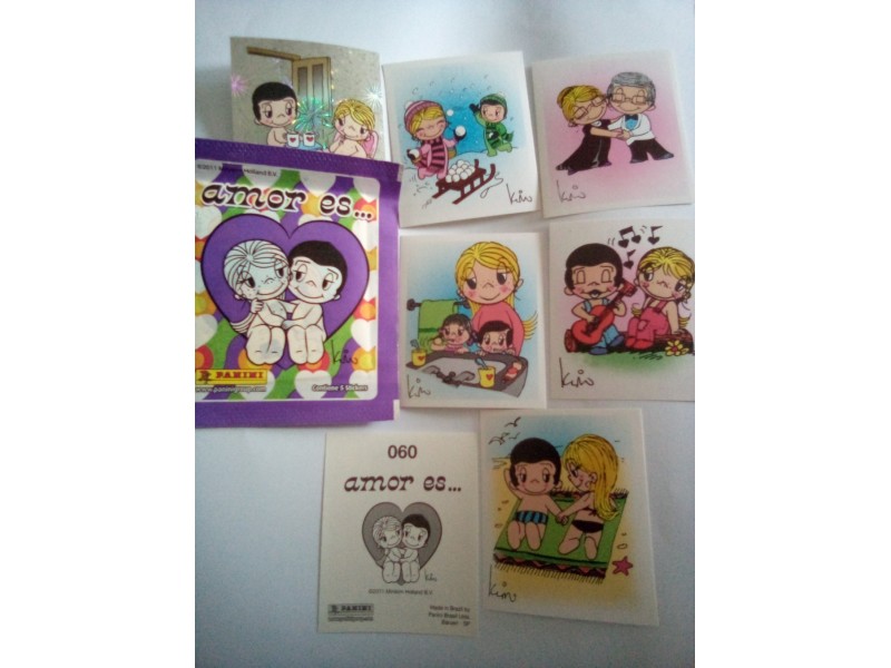 AMOR ES... LJUBAV JE...(2011.) PANINI Sličice na komad