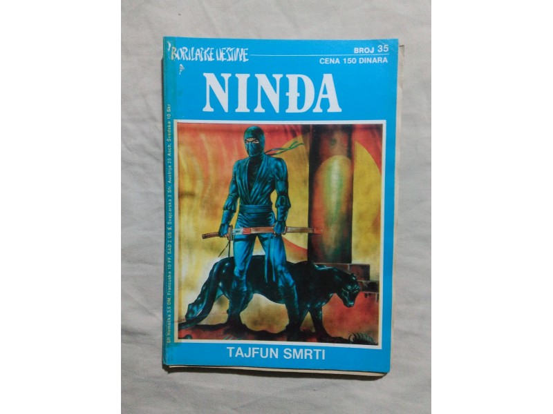Nindja broj 35, Tajfun smrti