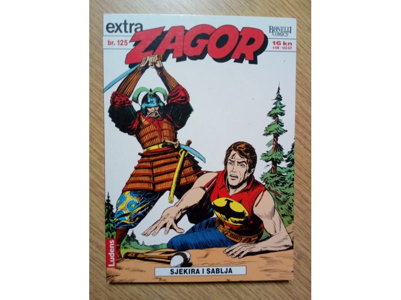 ZAGOR EXTRA broj 125 - Sjekira i sablja ( ludens)