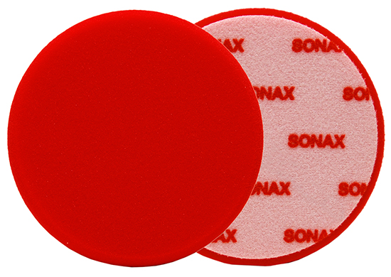 Sonax 492241 Sunđer za poliranje 150mm – crveni (tvrdi)