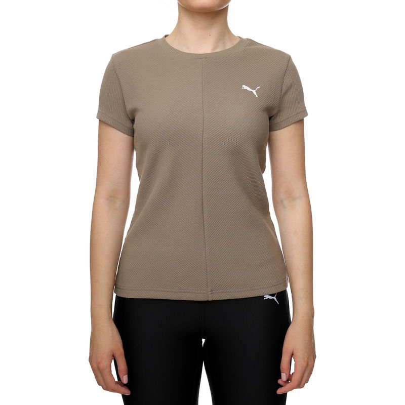 ŽENSKA MAJICA PUMA WARDROBE ESS RIBBED SLIM TEE