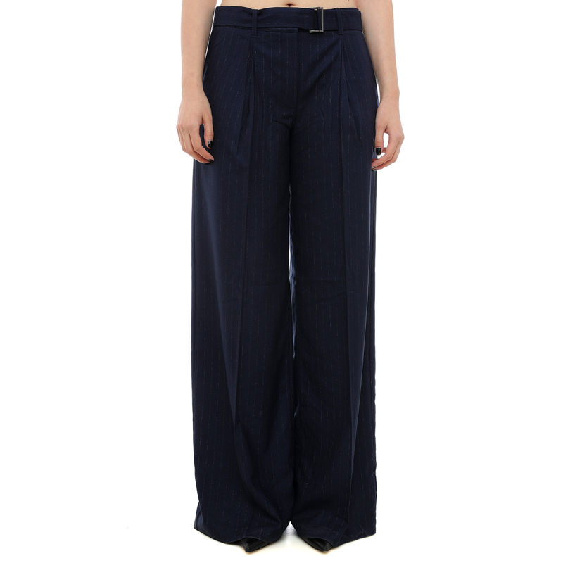 Ženske pantalone Guess Zanita Pin stripe relaxed pant