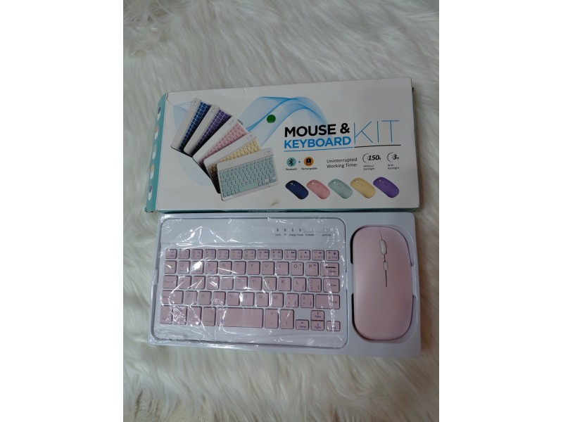 **BEZICNA BLUETOOTH TASTATURA I MIS NOVO**