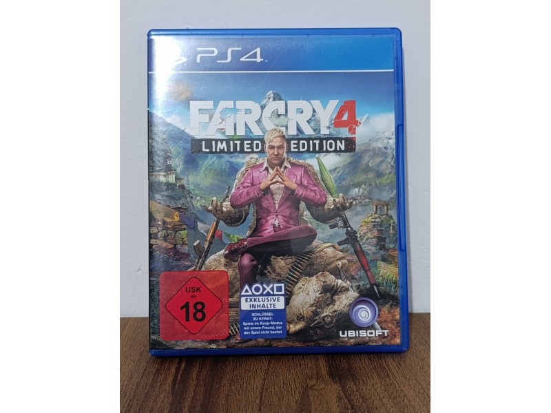 Far Cry 4 LIMITED EDITION ps4 igra