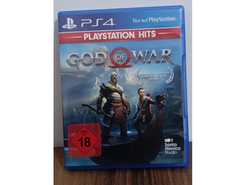Playstation Hits : God of War 2018 PS4 igra