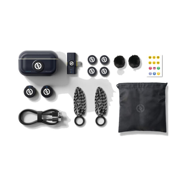 Hollyland Lark M2 with USB-C Plug (Duo,Shine Charcoal)