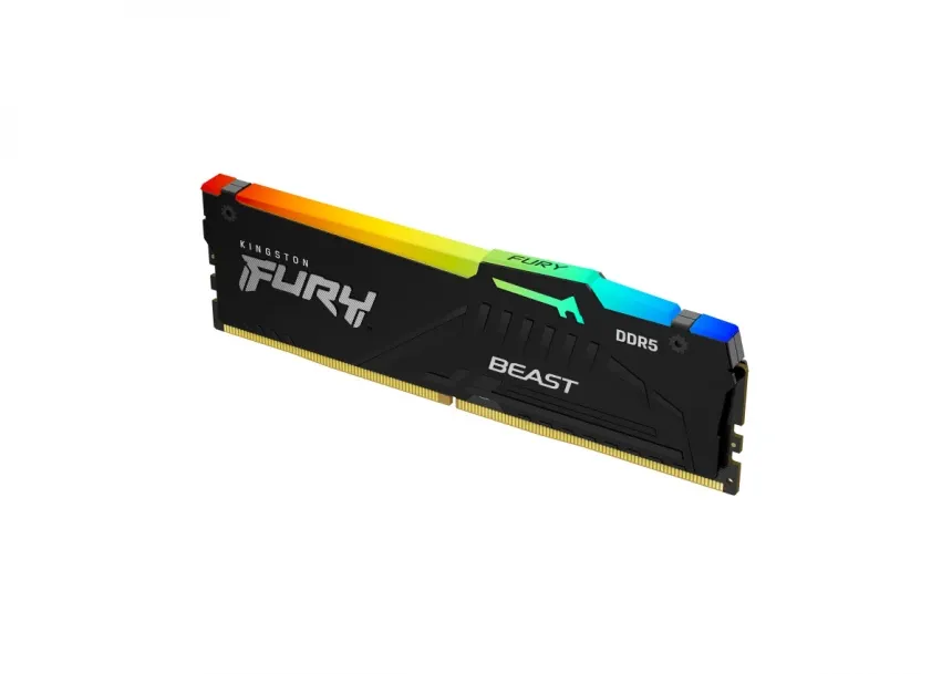 Memorija KINGSTON 16GB/DIMM/DDR5/5200MHz/CL40/FURY Beast RGB XMP