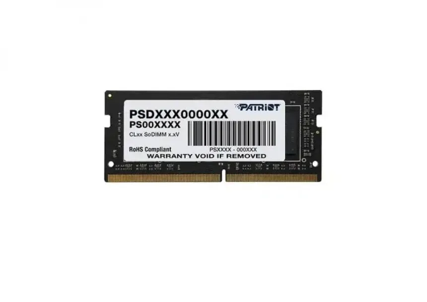 Memorija SODIMM DDR4 8GB 3200MHz Patriot Signature Single Channel PSD48G32002S