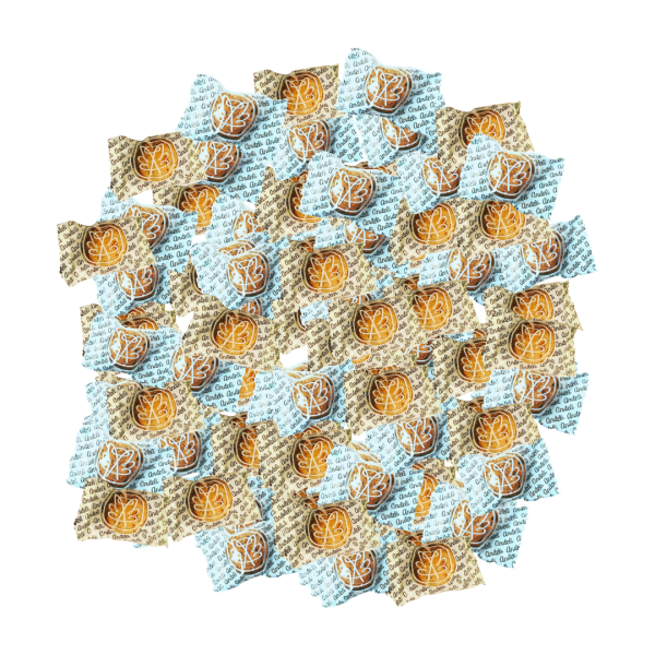 Mini Anđeli čokolada i brusnica 50 komada