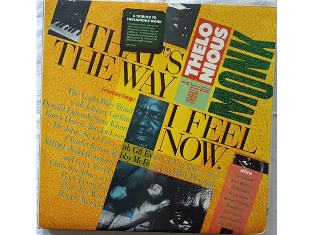 Various - 2LP That`s the way i feel now- A trubute to..