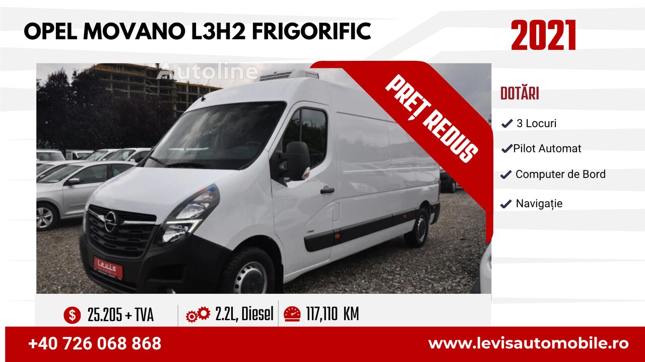 Opel Movano L3H2 Frigorific minibus hladnjača