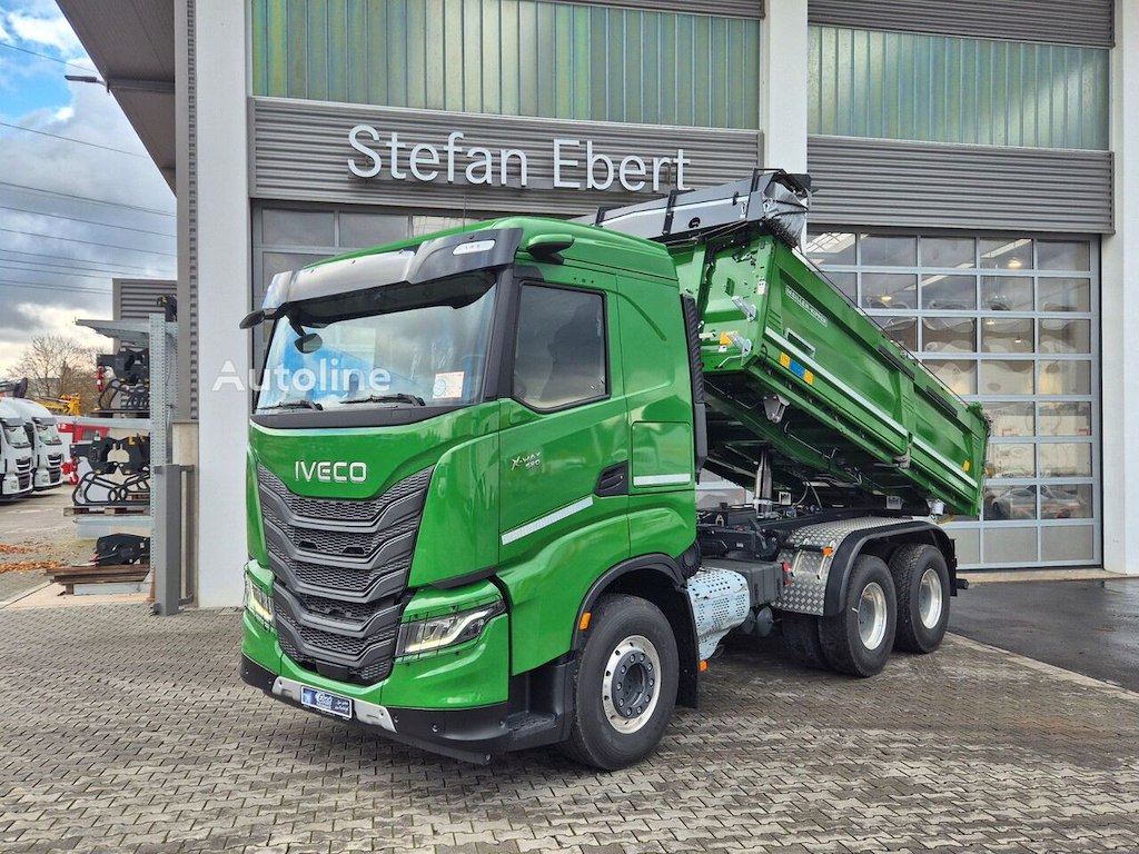 IVECO AS300X58Z HR ON- Meiller Bordmatic AHK Intarder kiper