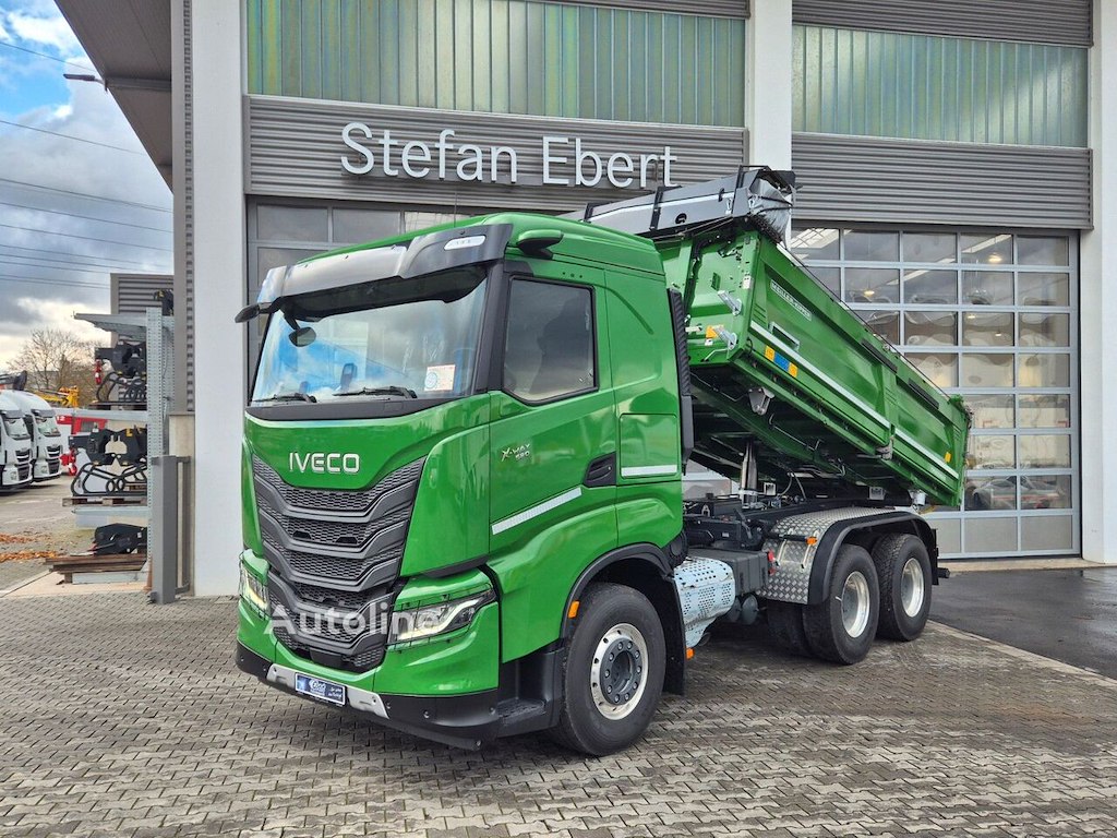 IVECO AS300X58Z HR ON- Meiller Bordmatic AHK Intarder kiper