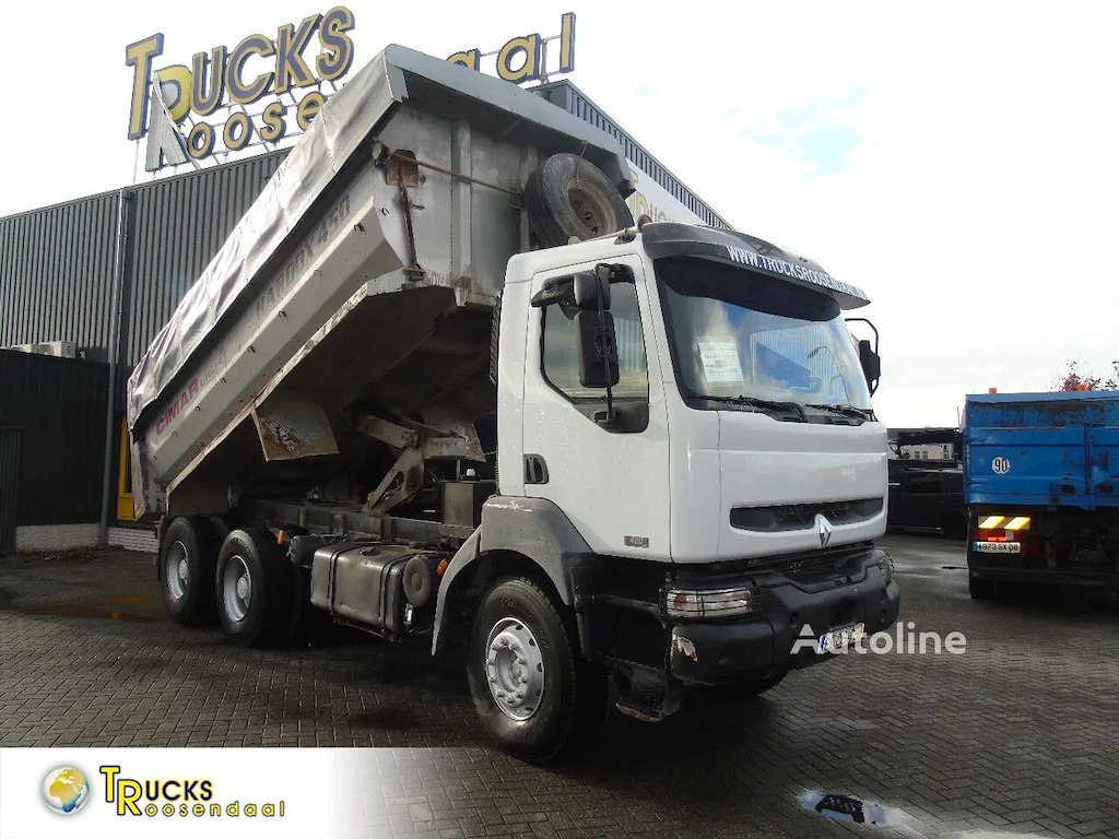 Renault Kerax 420 DCI + MANUAL + SPRING + 6X4 + PERFECT kiper