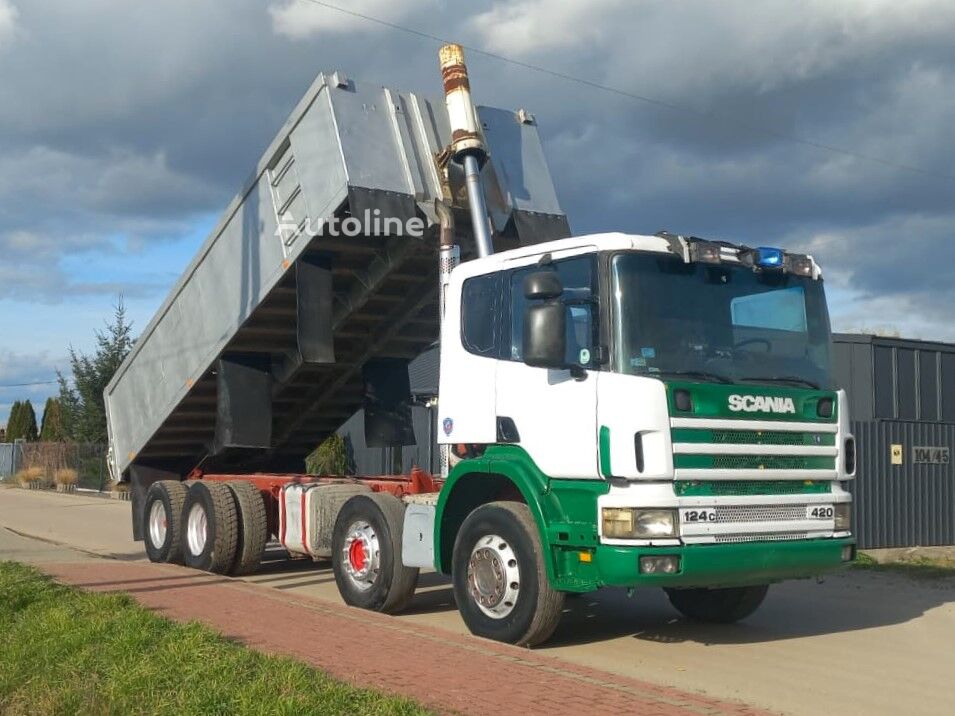 Scania 124 420 PDE 8x4 TIPPER kiper