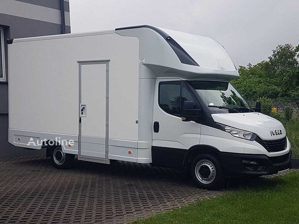 IVECO DAILY 35S14 KONTENER NISKOPODŁOGOWY SKLEP BAR KAMPER 4,43x2,23x2 kamion furgon < 3.5t