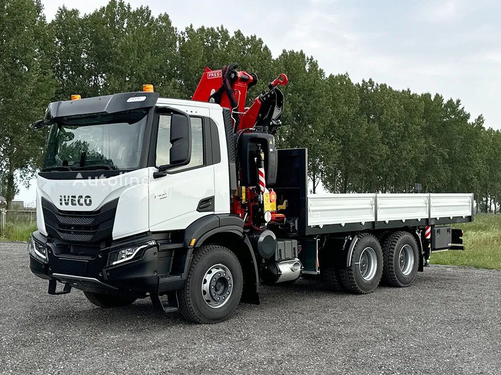 Novi IVECO T-Way AD380T43H AT Crane Truck (2 units) kamion s ravnom platformom
(IV4906)