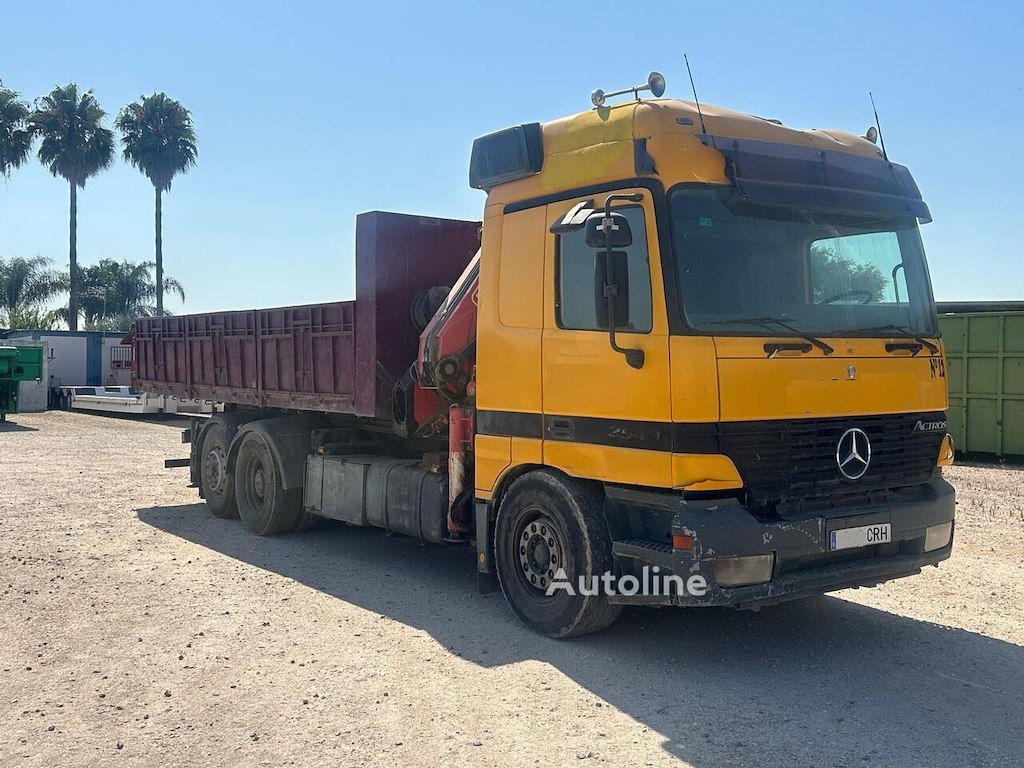 Mercedes-Benz Actros 2543 kamion s ravnom platformom