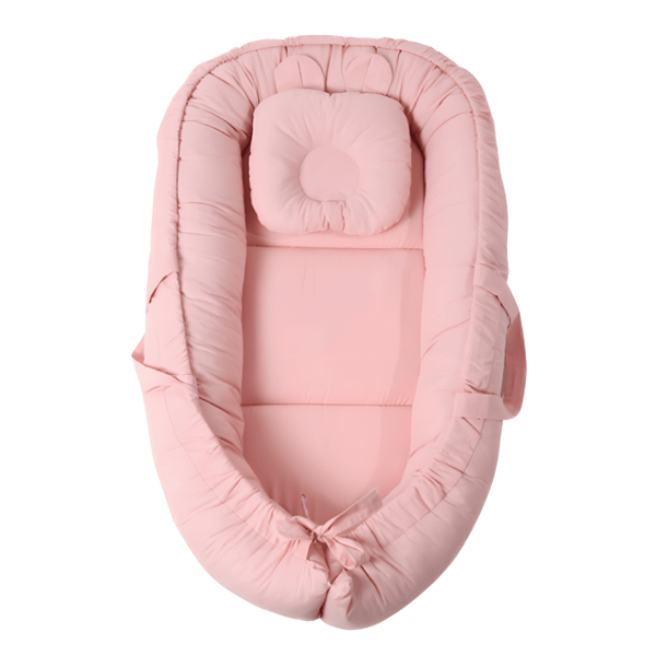 Bebekevi Gnezdo za bebe Comfort Roze BEVI1545R