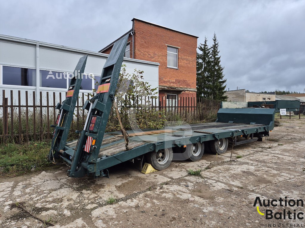Prodaje se Lischka - Muller SAT3/3080 poluprikolicu sa kliznom ceradom na aukciji