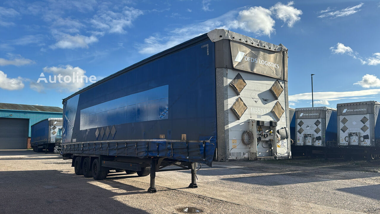 Prodaje se Schmitz Cargobull CURTAINSIDE MEGA EUROLINER poluprikolicu sa kliznom ceradom na aukciji