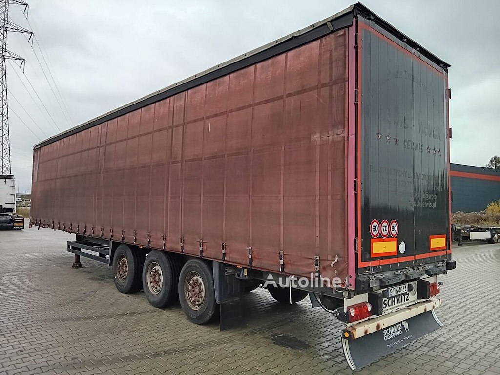 Schmitz Cargobull SCS 24/L poluprikolica sa kliznom ceradom