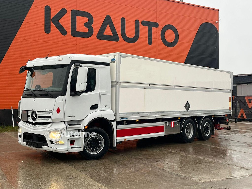 Mercedes-Benz Antos 2543 6x2*4 LIFTABLE BOX ROOF / BOX L=7773 mm kamion furgon