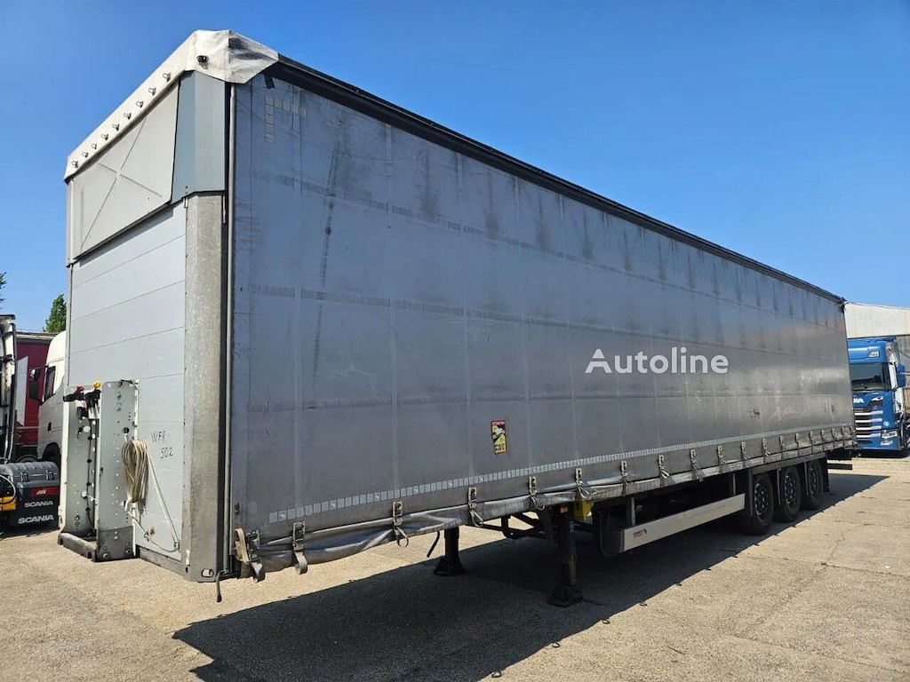 Schmitz Cargobull SCB S3T VARIOS Lifting Axle A&C, XL Code 1 Unit poluprikolica sa kliznom ceradom